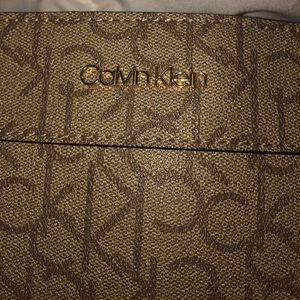 Calvin Klein | Bags | Calvin Klein Monogram Zip Tote Bag | Poshmark